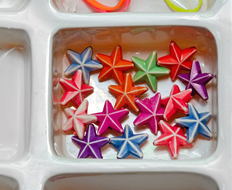 Stars Beads stock image. Image of craft, beads, colour - 126797489