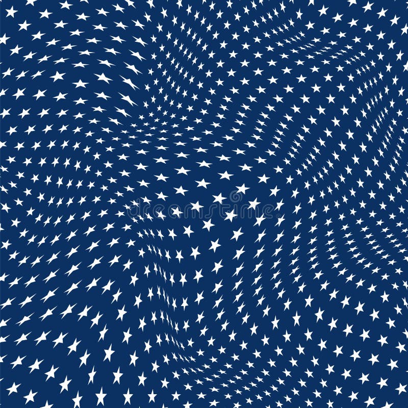 Stars on Blue American Abstract Background. Vector Illustration Stock ...