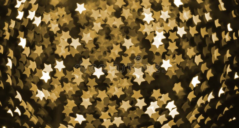 Stars Bokeh Background at Night Stock Image - Image of design, romance ...