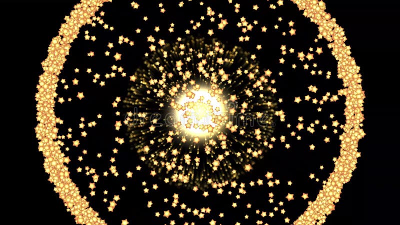 Stars Burst Motion Graphics with Green Screen Background Stock Video ...