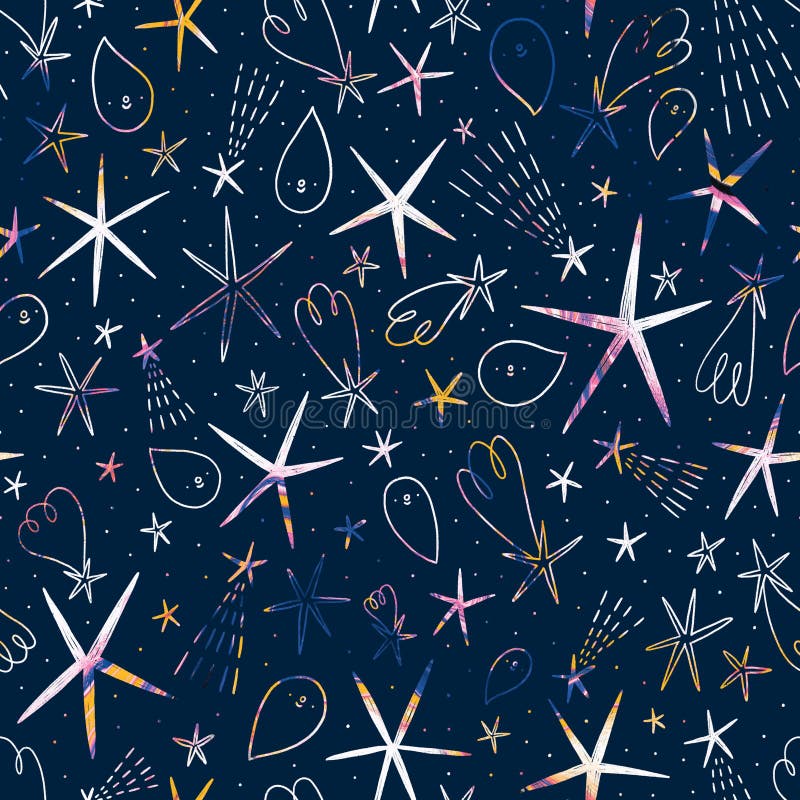 Celestial Doodles Stock Illustrations – 182 Celestial Doodles Stock ...