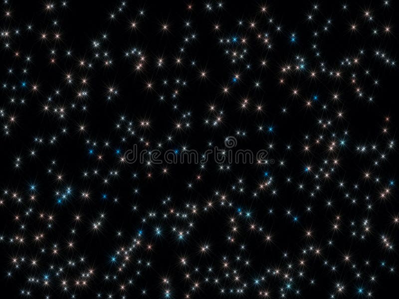 Stars Decorative Background Stock Illustration - Illustration of ...