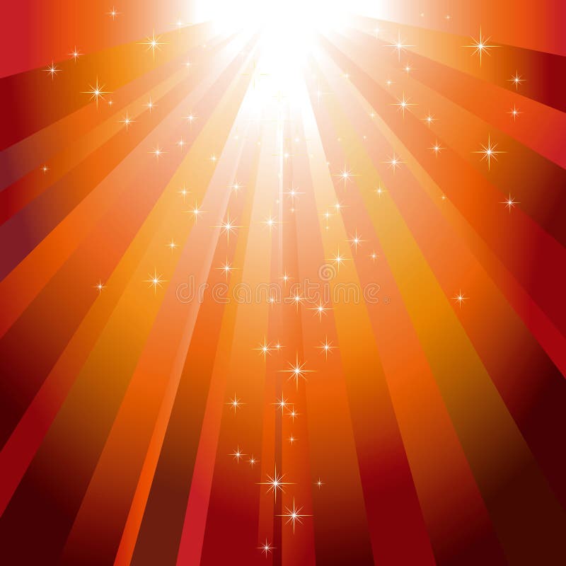 Orange Light Burst Background Psdgraphics Orange Light Burst Images