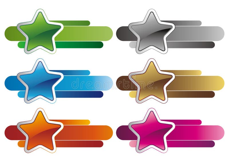 Stars design element stock vector. Illustration of bright - 15754899