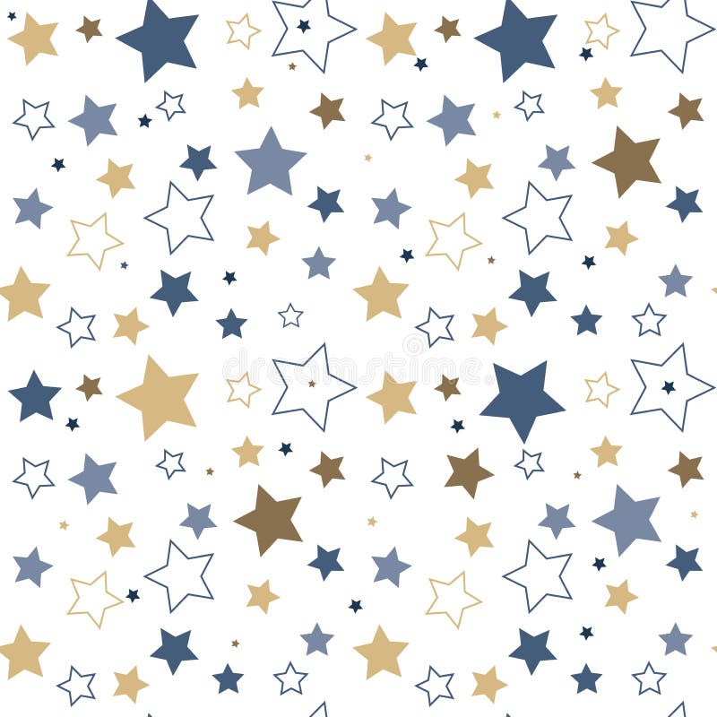 Asterisks. Seamless Patterns. Design for Fabric, Wrapping Paper ...
