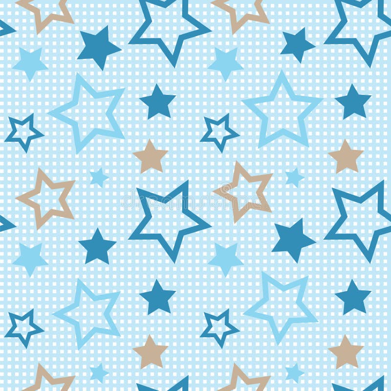 Asterisks. Seamless Patterns. Design for Fabric, Wrapping Paper ...