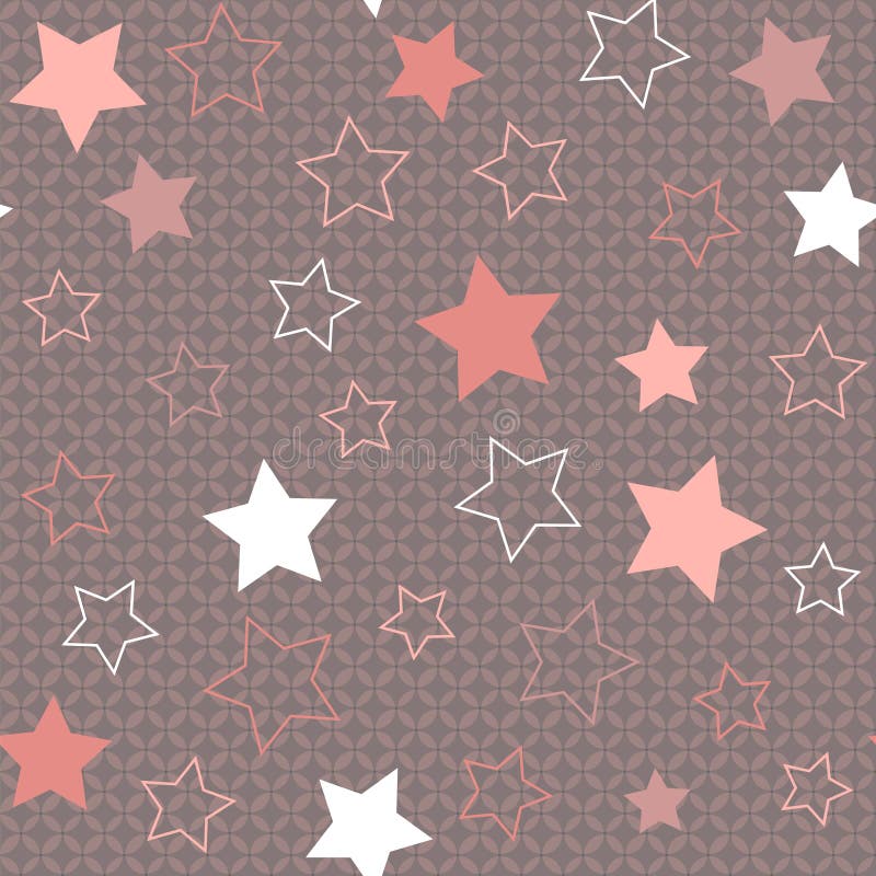 Asterisks. Seamless Patterns. Design for Fabric Wrapping Paper ...