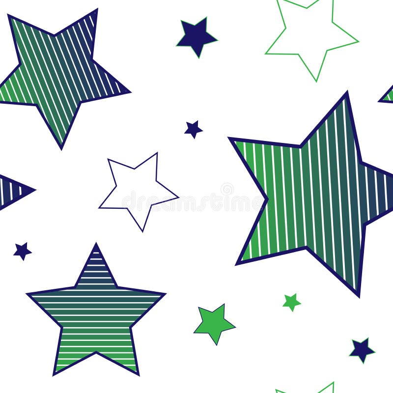 Asterisks. Seamless Patterns. Design for Fabric Wrapping Paper ...