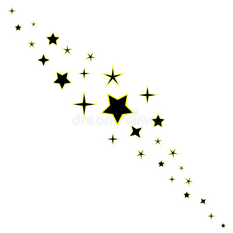 Stars sizes comparison stock vector. Illustration of canis - 220808549