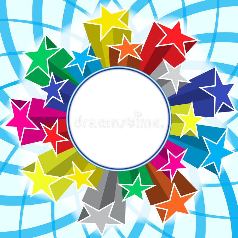 Stars Explosion Background stock vector. Illustration of celebration ...