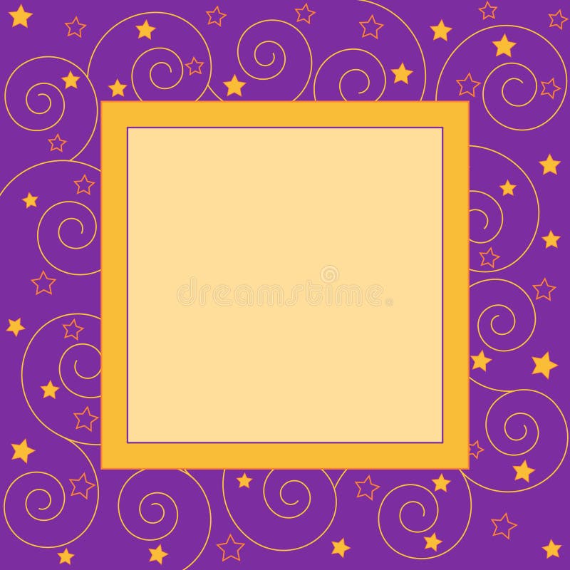Stars frame stock illustration. Illustration of design - 12044856