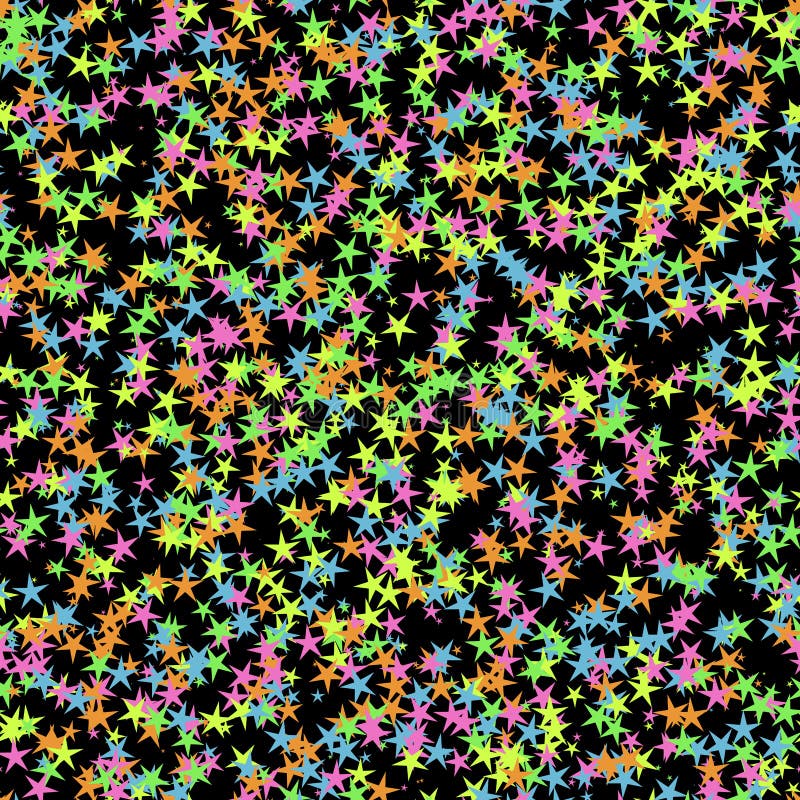 Stars Generated Seamless Texture Stock Illustration - Illustration of ...