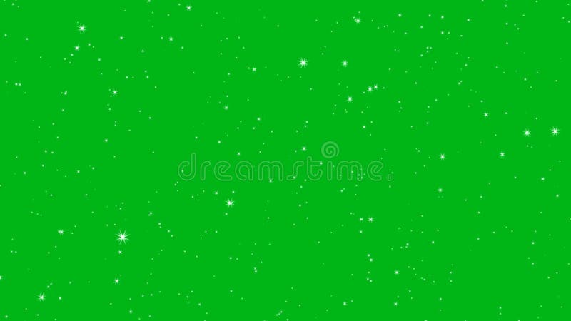 Stars on Green Screen Motion Graphic Effects Stock Footage - Video of ...