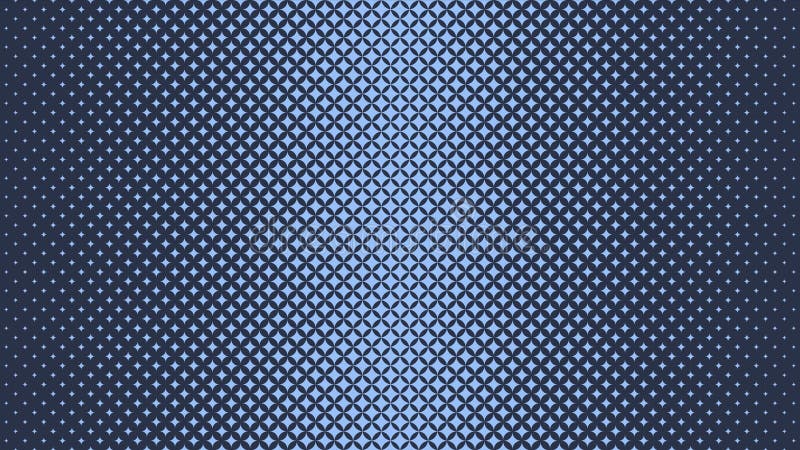Stars Halftone Pattern Vector Star Shape Checker Texture Navy Blue ...