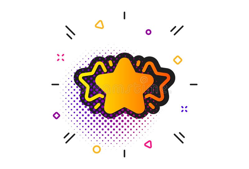 Stars Icon. Favorite Sign. Vector Stock Vector - Illustration of ...
