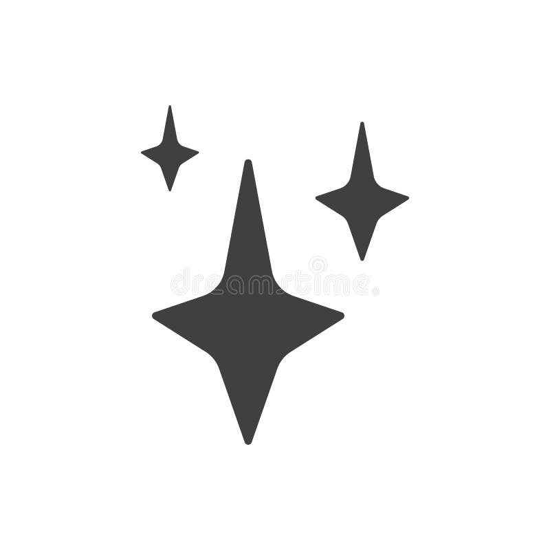 Stars Icon. Clean, Magic Icon Illustration. Sign Abstract Symbol. Stock ...