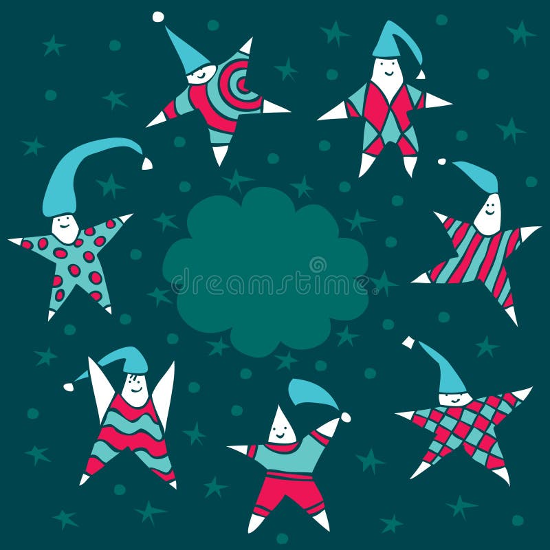 Stars-kids stock vector. Illustration of children, clear - 23177641