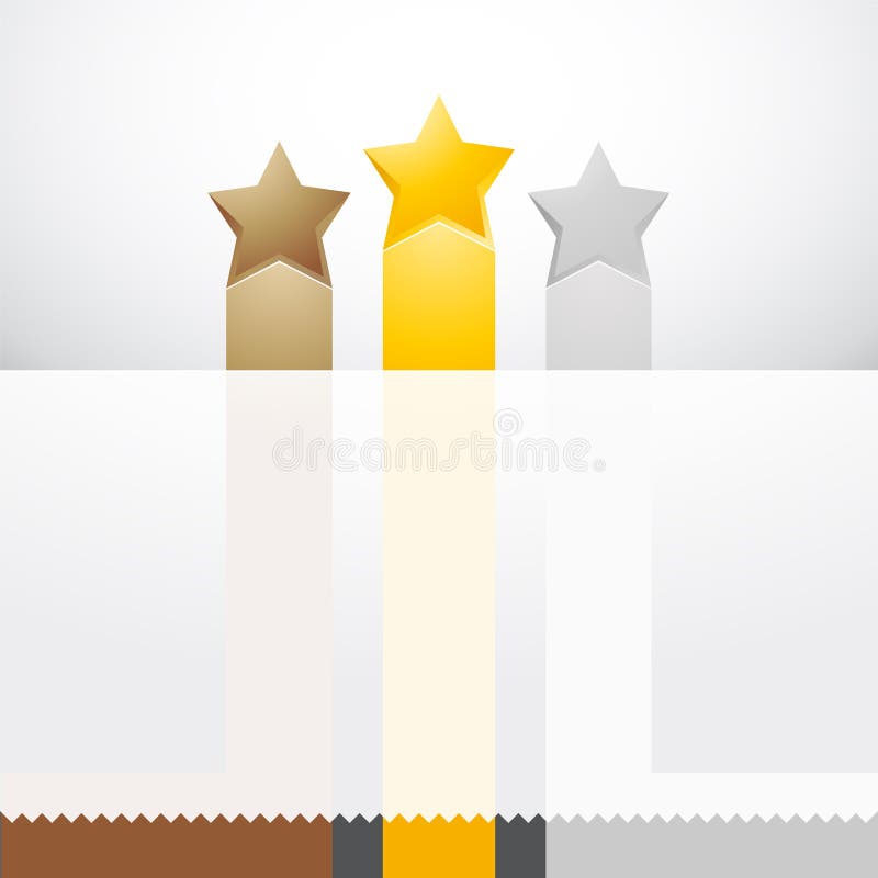 Stars and label stock illustration. Illustration of award - 45944952
