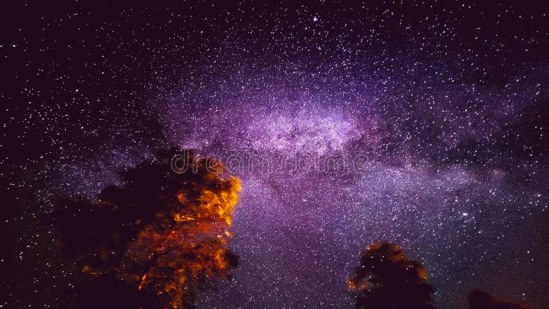 Stars at night clear sky stock photo. Image of night - 249981022