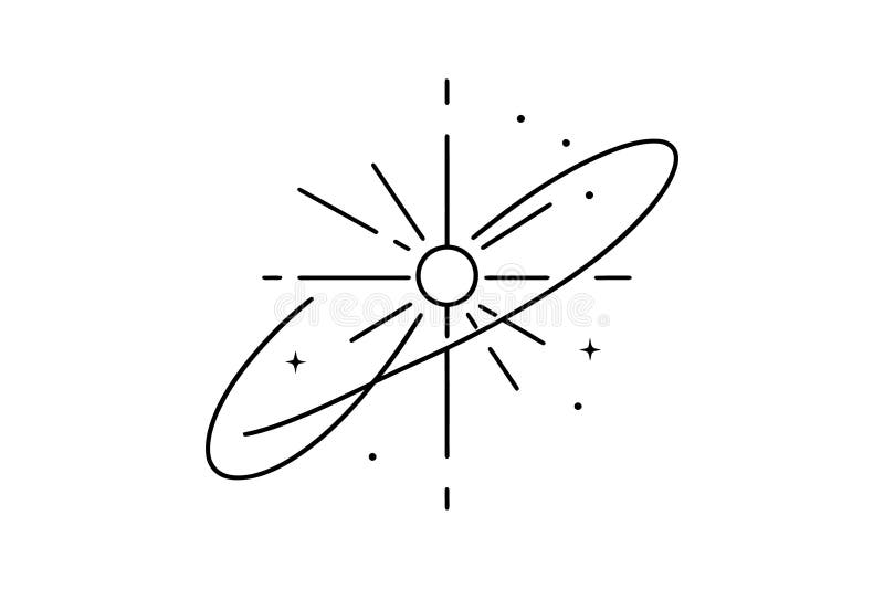 Stars in One Line Style, Star Icon, Pole Star, One Line Drawing, Vector ...