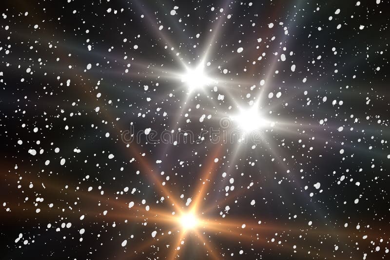 Stars in Outer Space. Abstract Background of Numerous Stars Stock Photo ...