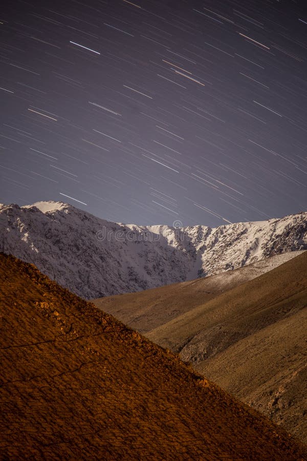Stars over the desert stock image. Image of stars, travel - 178051591