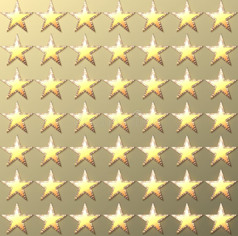 Retro Stars Abstract Background for Your Design, Light and Shining ...