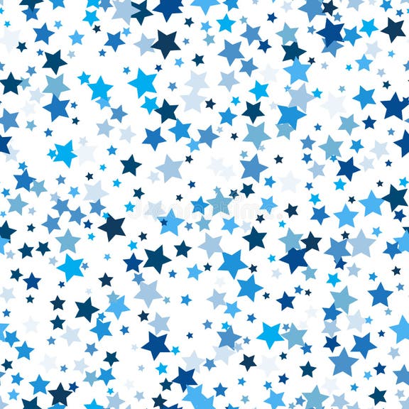 Stars Seamless Pattern stock illustration. Illustration of fabric ...