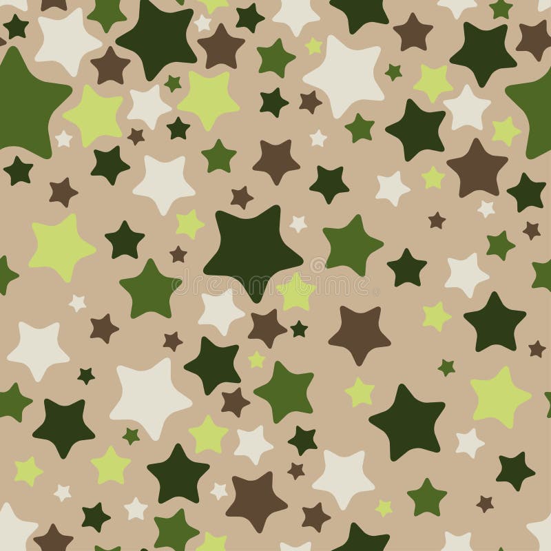 Stars, Seamless Pattern. Vector Illustration Stock Vector ...