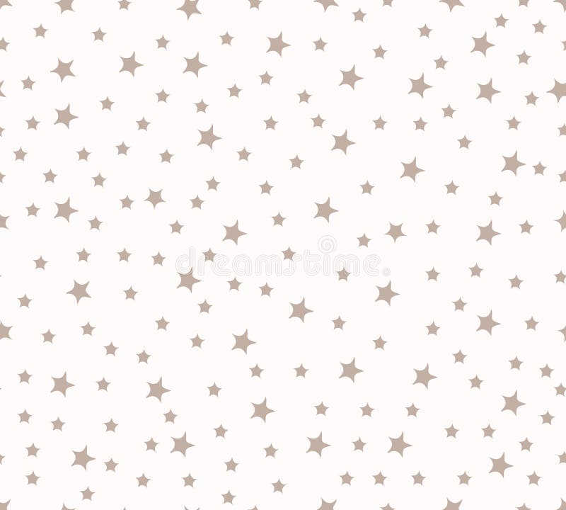 Stars Seamless Pattern. Vector Illustration. Stock Vector ...