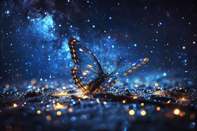 Stars in the Sky at Night Time, High Quality, High Resolution Stock ...