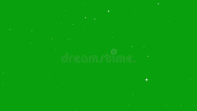 Stars through Space with Green Screen Background Stock Video - Video of ...