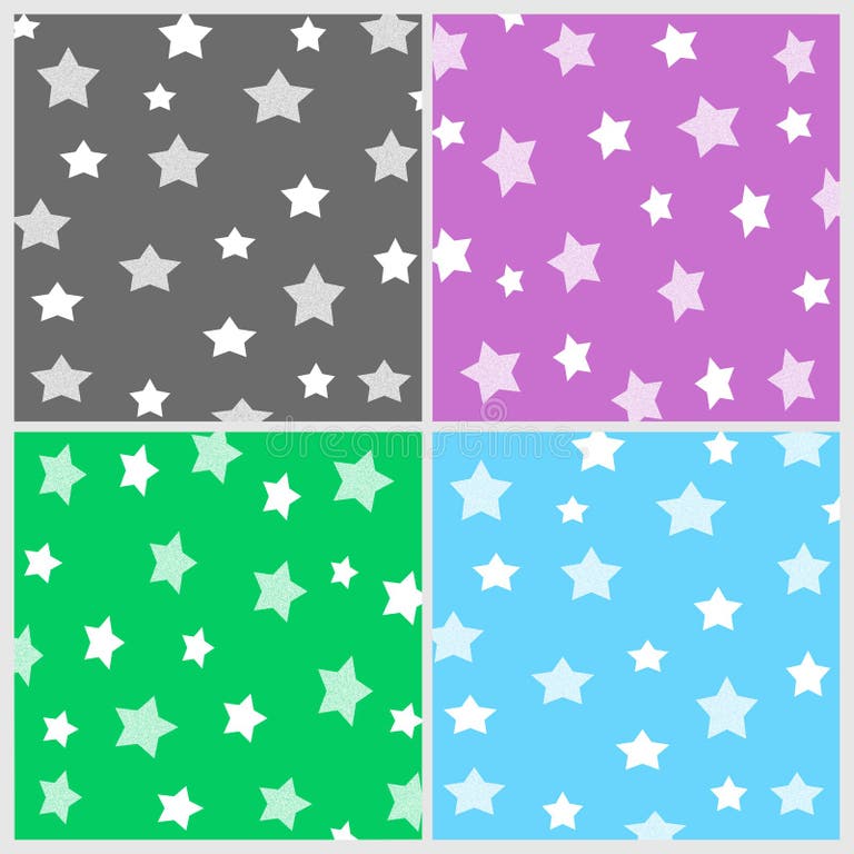 Stars and squares pattern stock illustration. Illustration of design ...