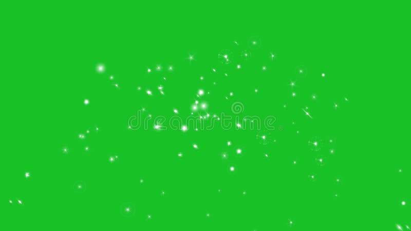 Stars Streaming on Green Screen Background Motion Graphic Effect. Stock ... Stars Streaming on Green Screen Background Motion Graphic Effect. Stock ...