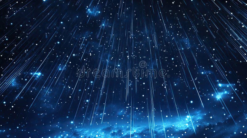 Stars Trails with Falling Stars Background. Space Background, Galaxy ...
