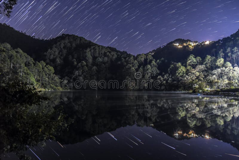 Stars uttarakhand india stock image. Image of moonlight - 216591019
