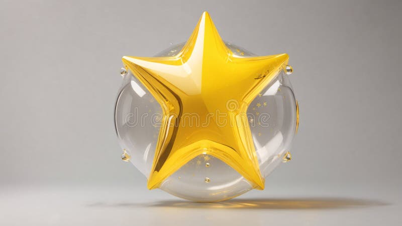 Stars in Water Drops Fantasy Stardust Advanced Stock Illustration ...