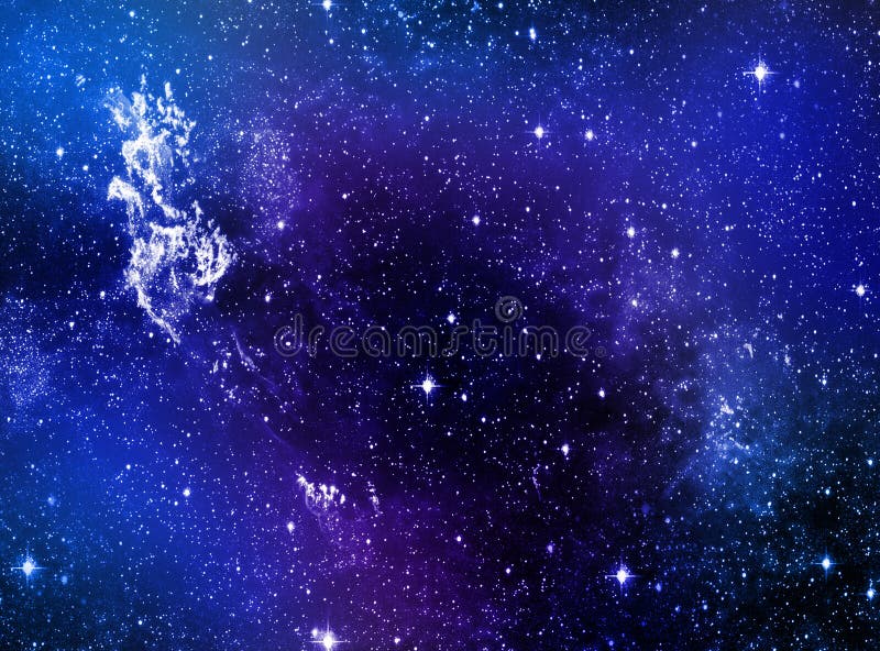 Universe Starscape Background Stock Illustration - Illustration of ...