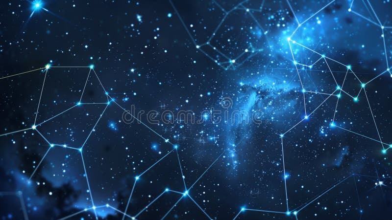 Beautiful Gorgeous Stunning Blue Deep Space with Stars, Nebulas ...