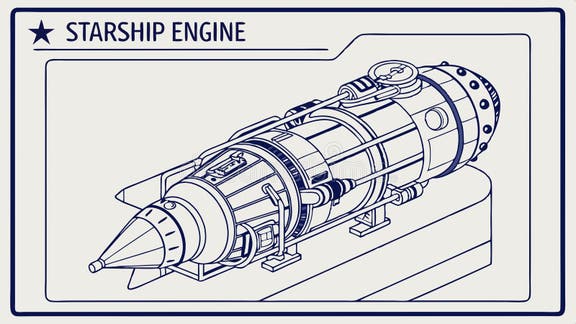 Starship Engine Blueprint, Aerospace Engineering and Space Technology ...