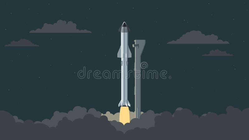 Spacex Starship Stock Illustrations – 159 Spacex Starship Stock ...