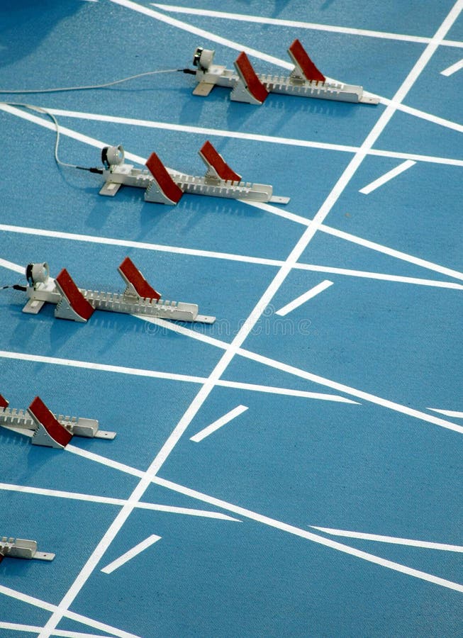 Start of 100m stock image. Image of athlete, sprint, final - 16118135