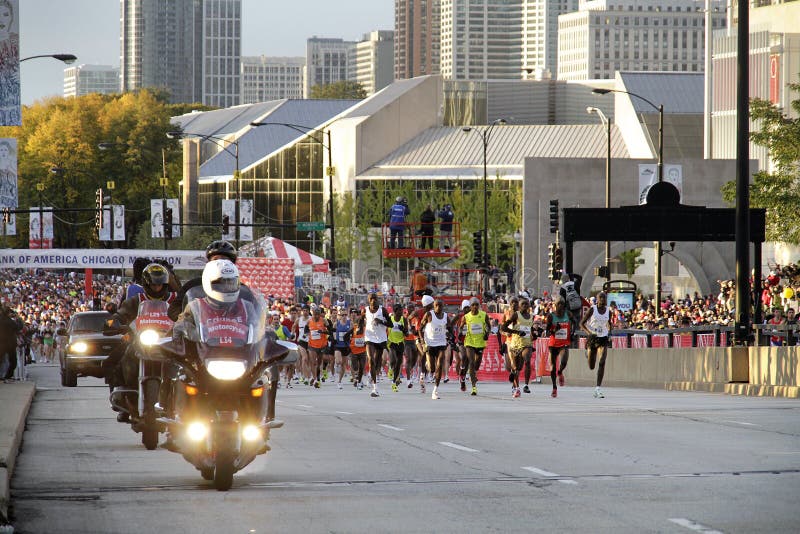 2013 Chicago Marathon editorial photo. Image of chicago - 37120296