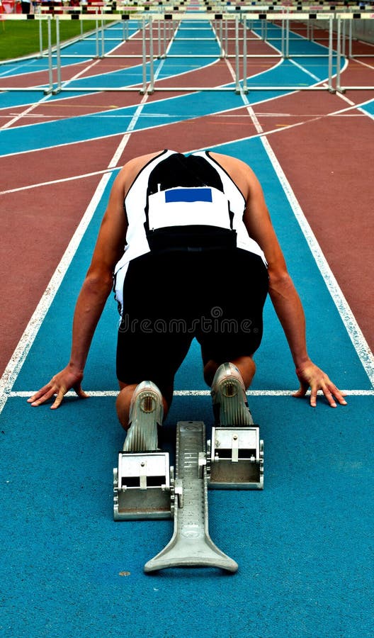 Starting runner stock image. Image of calf, cross, marathon - 50400943
