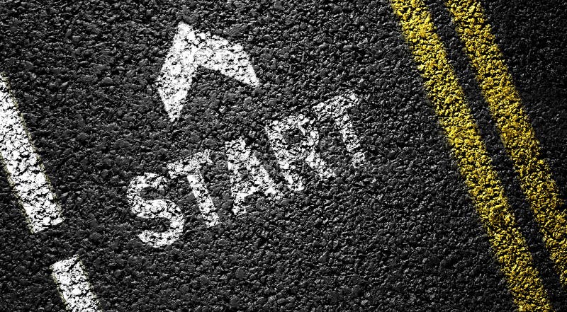 Start and arrow stock photo. Image of goal, success, change - 45706658