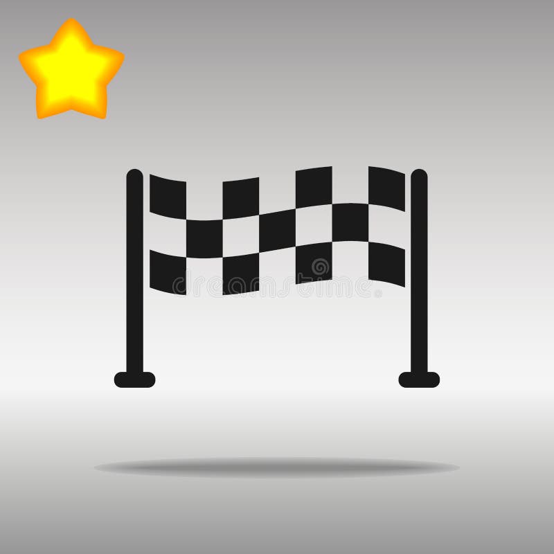 Start Black Icon Button Logo Symbol Concept High Quality Stock Vector ...