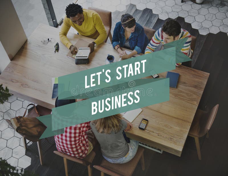 Start Business Aspiration Creative Ideas Launch Concept Stock Image ...