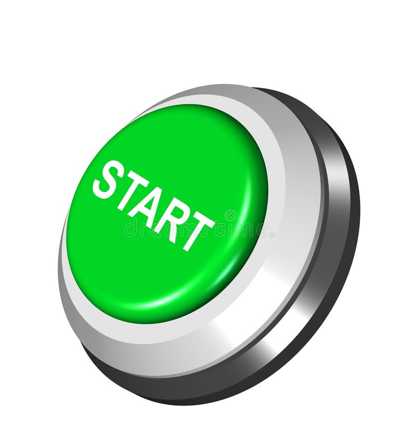 Start button stock illustration. Illustration of emergency - 12267119