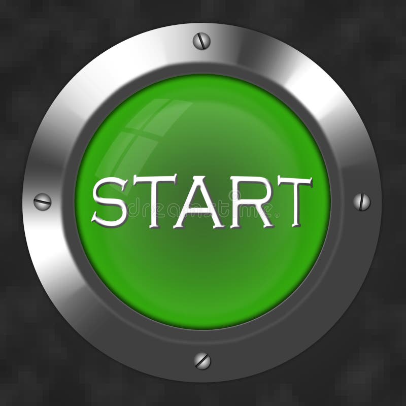 Click red button stock illustration. Illustration of render - 11598410