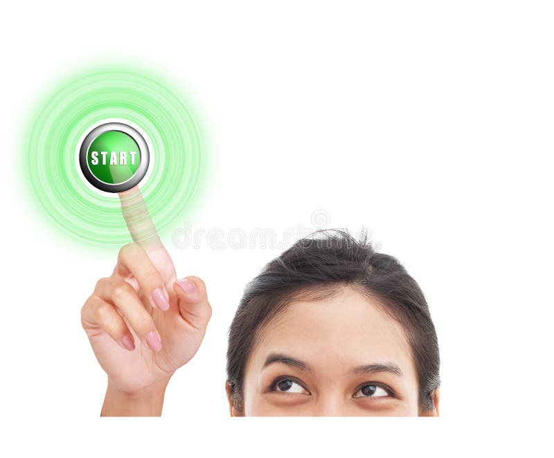 Start button stock photo. Image of communication, digital - 22710216